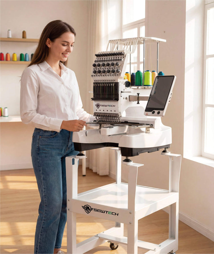 SEWTECH Embroidery Machines and Magnetic Hoops, Power Your Creativity!